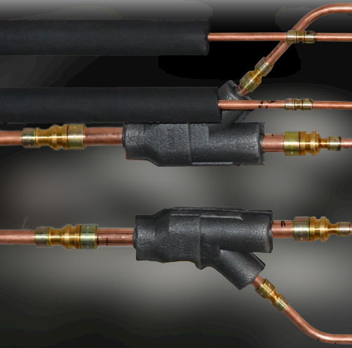 Heat Recovery Y-Branch Pipe Kits – RefrigerantCouplingSystems.com